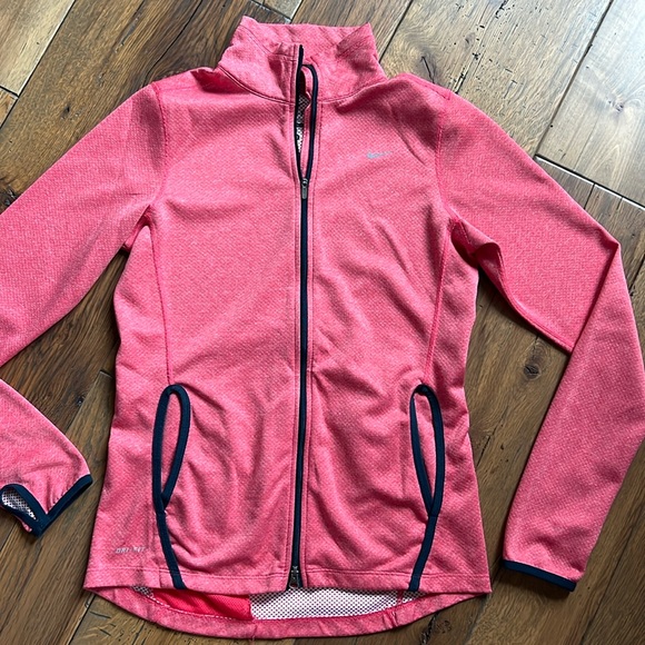 Nike | Jackets & Coats | Nike Drifit Zip Up Running Jacket | Poshmark